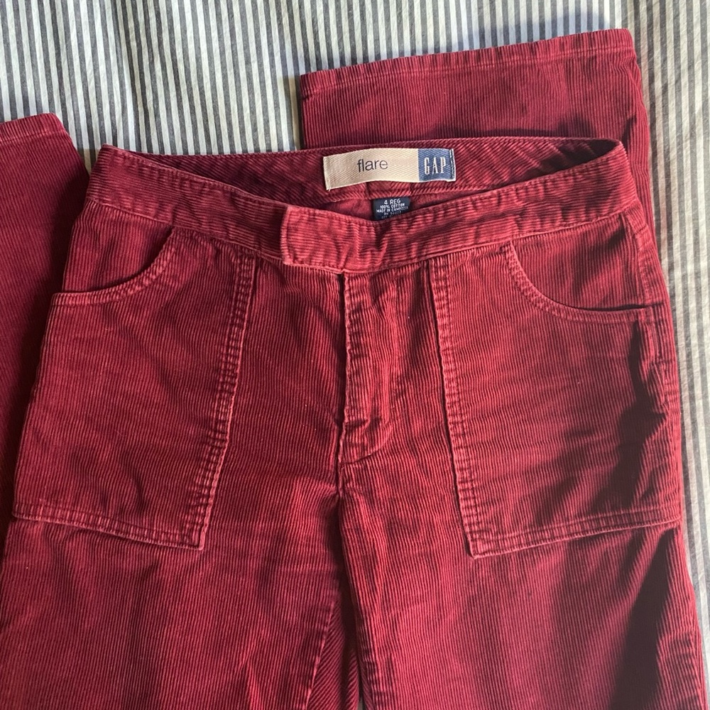 Excellent Condition Gap Corduroy Flare Pants - Gem